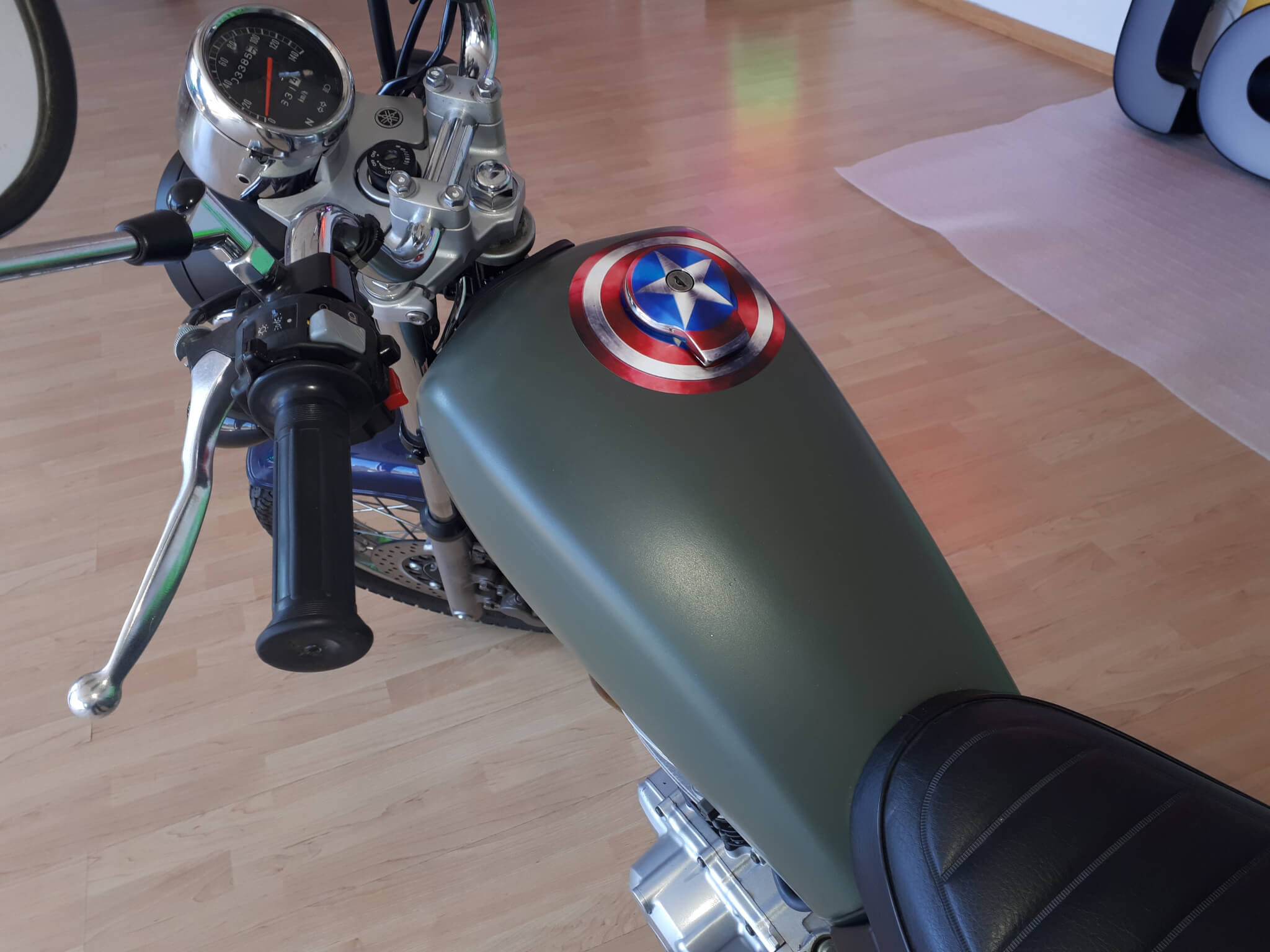 Covering Moto à Lyon - SES Enseignes et Signalétiques