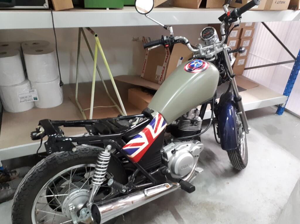 Covering Moto à Lyon - SES Enseignes et Signalétiques